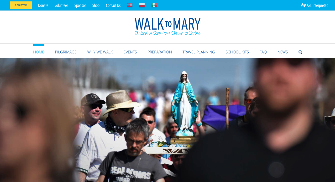 Walk to Mary Pilgrimage - 22 Mile Walk to Shrine of Our Lady of Champion